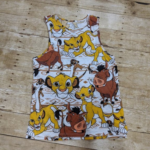 Disney | Tops | Lion King Tank Top Juniors Simone Pumba Simba | Poshmark